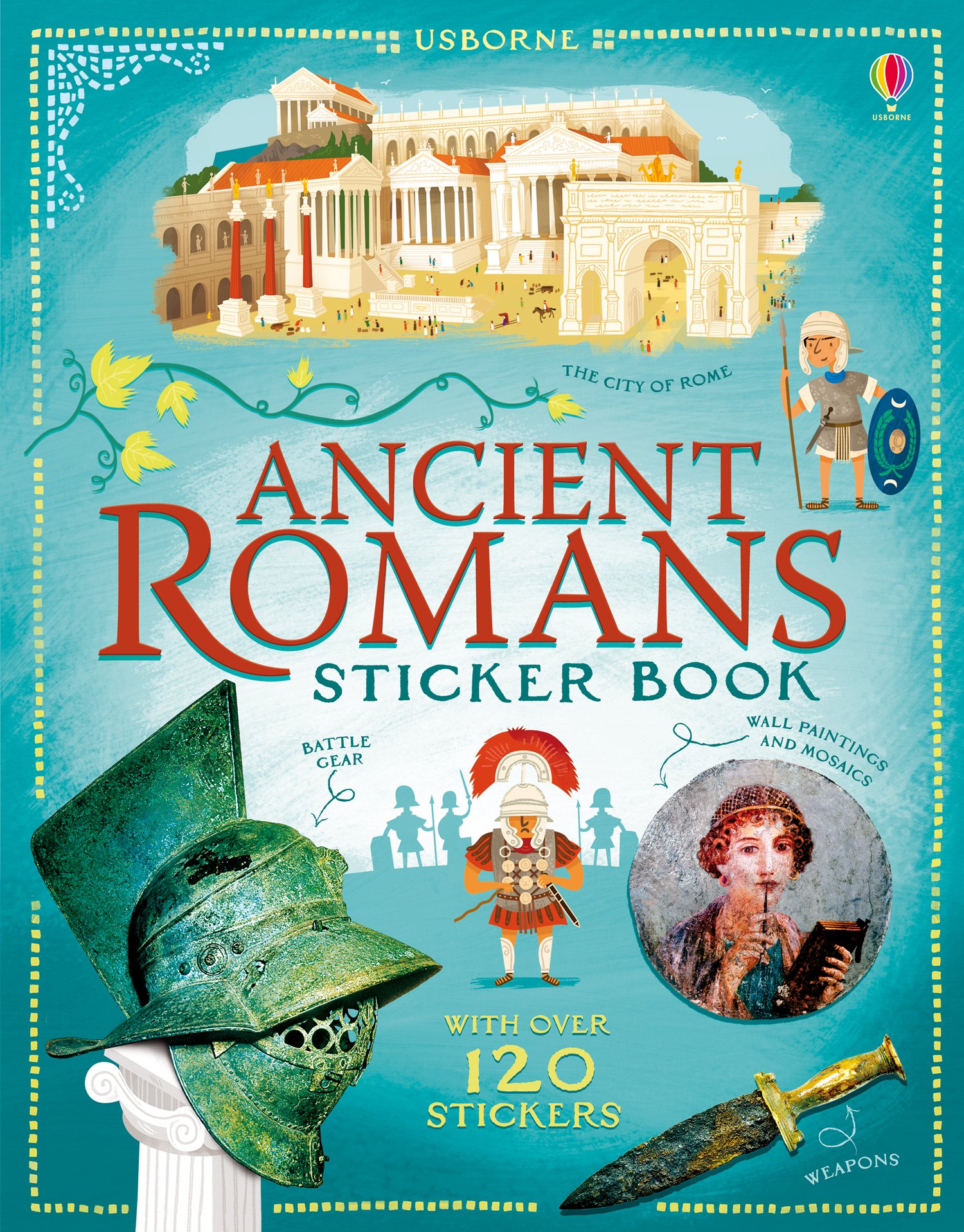 Ancient Roman stickers book – Arrête ton char